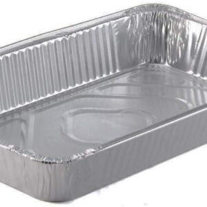 Tiger Chef Aluminum Foil Pans - Full Size Deep Roasting Pan 21x13 - Steam Table Pans - Pack of 30