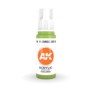 ak interactive 3rd gen acrylic fluorescent green 17ml