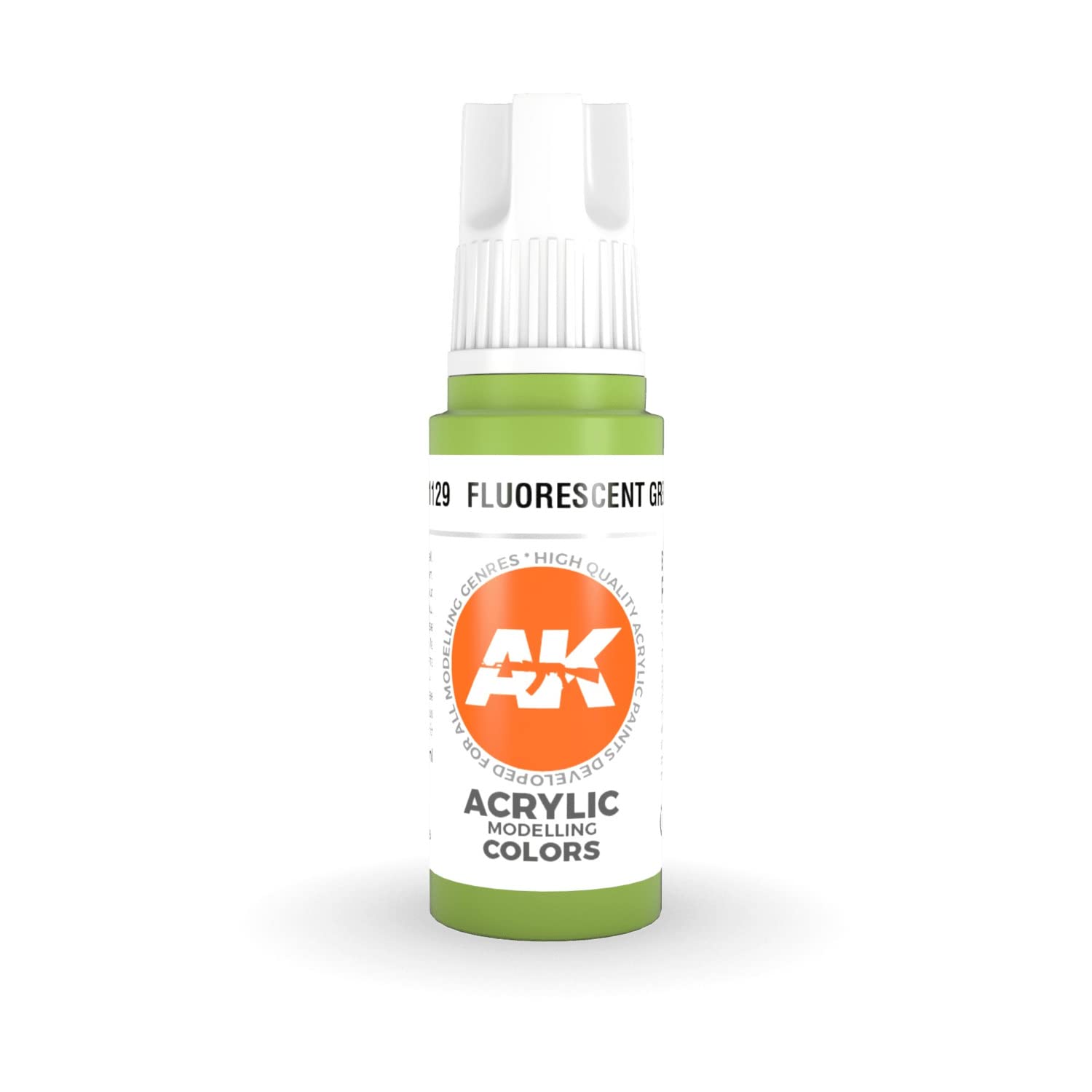 AK Interactive 3rd Gen Acrylic Fluorescent Green 17ml