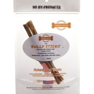 Preen Pets 6" Thin Bully Sticks (30 ct)