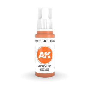 ak interactive 3rd gen acrylic light orange 17ml