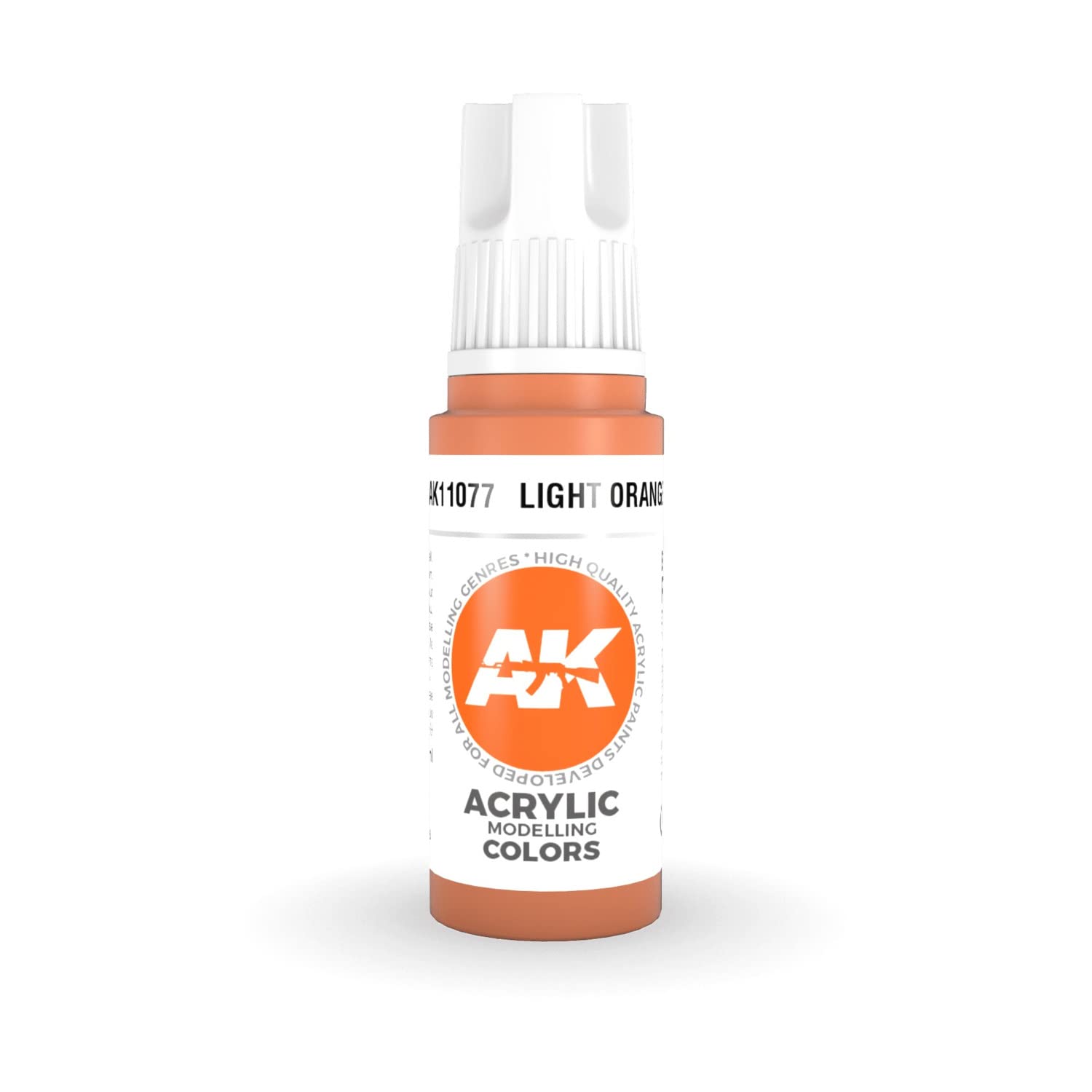 AK Interactive 3rd Gen Acrylic Light Orange 17ml