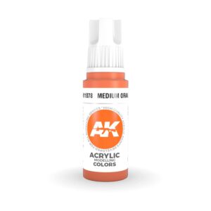 ak interactive 3rd gen acrylic medium orange 17ml