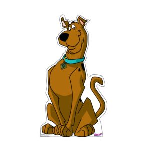 cardboard people scooby-doo life size cardboard cutout standup - scooby-doo! mystery incorporated