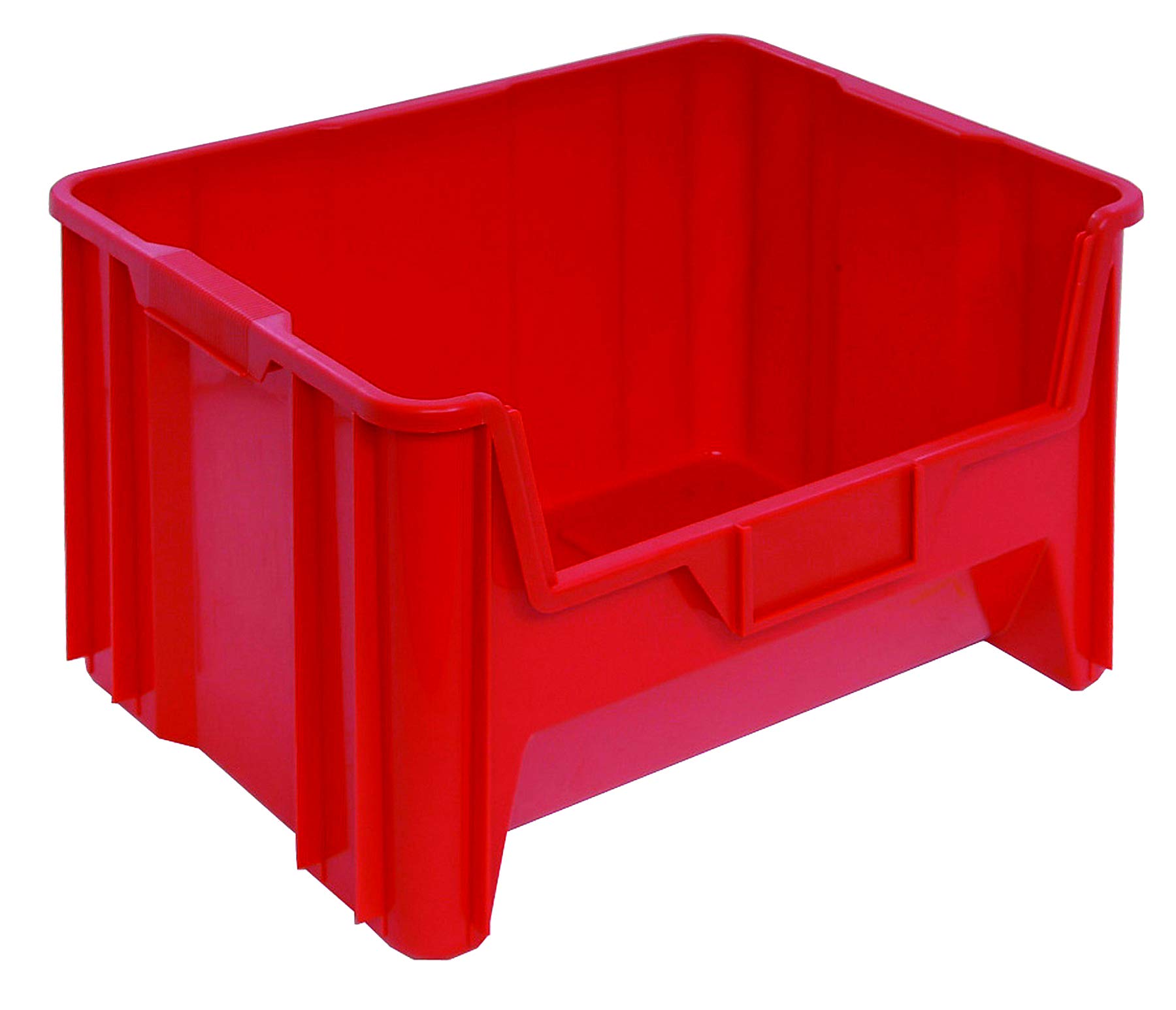 Quantum Storage K-QGH700RD-1 Giant Stacking Container, 15-1/4" x 19-7/8" x 12-7/16", Red