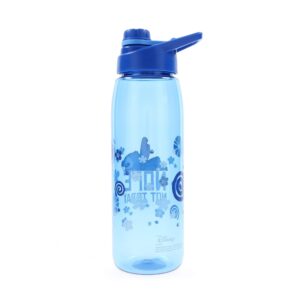 Silver Buffalo Disney Lilo and Stitch Nope Not Today Lazy Water Bottle With Screw-On Lid, 28 Ounces