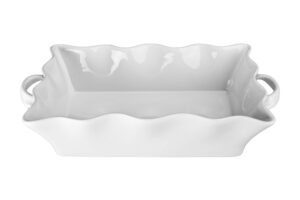 bia cordon bleu 900585s1sioc everyday bakeware wavy rectangular baker, 15-inch length