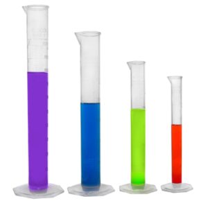 EISCO Ultimate Plastics Kit - 15 Piece Science Lab Set - Includes 5 Polypropylene Beakers, 4 Polypropylene Graduated Cylinders, 5 Disposable LDPE Pipettes & Nylon Cleaning Brush