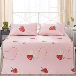 Cooling Mattress Topper, Matress Topper, 2Pcs Cartoon Summer Cooling Sleeping Mat Extra Thick Mattress Pad Cover Mattress Topper Cover Mattress Protector Air Condition Pillow Case