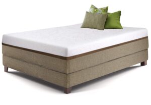 live and sleep ultra 14 inch gel memory foam mattress in a box - medium balanced, cool bed in a box, certipur certified - advanced body support - king size