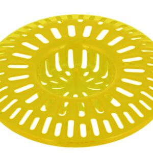 Shower Drain Stopper Hair Catcher 3 inches - Pack of 3 - Sink Strainer for Bathroom - Trap Cover for Bathtub - Catching Basket for Tub - Bath Catchers