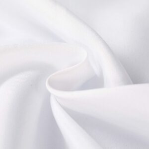 120 inch Round Tablecloth Washable Polyester Table Cloth Decorative Table Cover for Wedding Party Dining Banquet (120 inch,White)