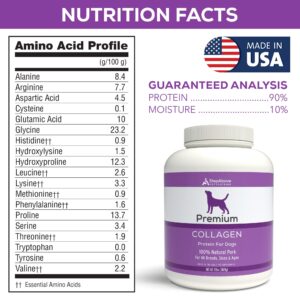 Step Above Proteins, Premium Collagen Gelatin Protein for Dogs, 8 Lb