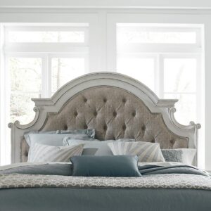 Liberty Furniture Industries Magnolia Manor King Uph Panel Headboard