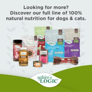 NATURE'S LOGIC Dog Food Canine Meal Feast, Beef