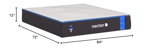 Nectar California King Mattress - 365 Night Home Trial - Gel Memory Foam Mattress - CertiPUR-US Certified Foams - Forever Warranty