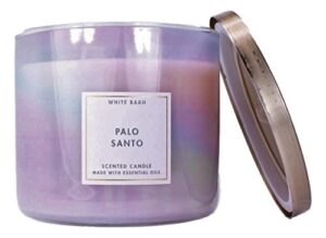 white barn bath and body works palo santo 3 wick scented candle 14.5 ounce