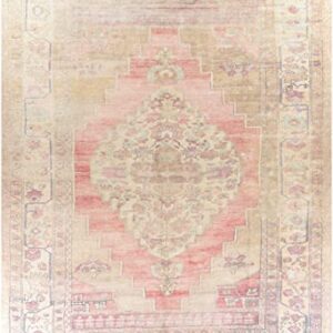 Hauteloom Holliday Living Room, Bedroom Area Rug - Traditional - Blue, Beige, Orange - 5' x 7'6"