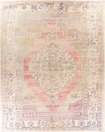 Hauteloom Holliday Living Room, Bedroom Area Rug - Traditional - Blue, Beige, Orange - 5' x 7'6"