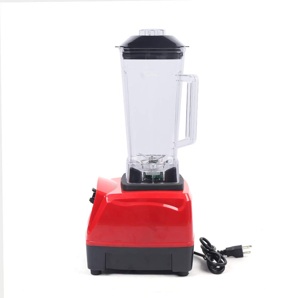 Eapmic Professional Blender, 2000ml Capacity, 2200W Power, 45000RPM Speed, Red Color, Smoothies and Shakes