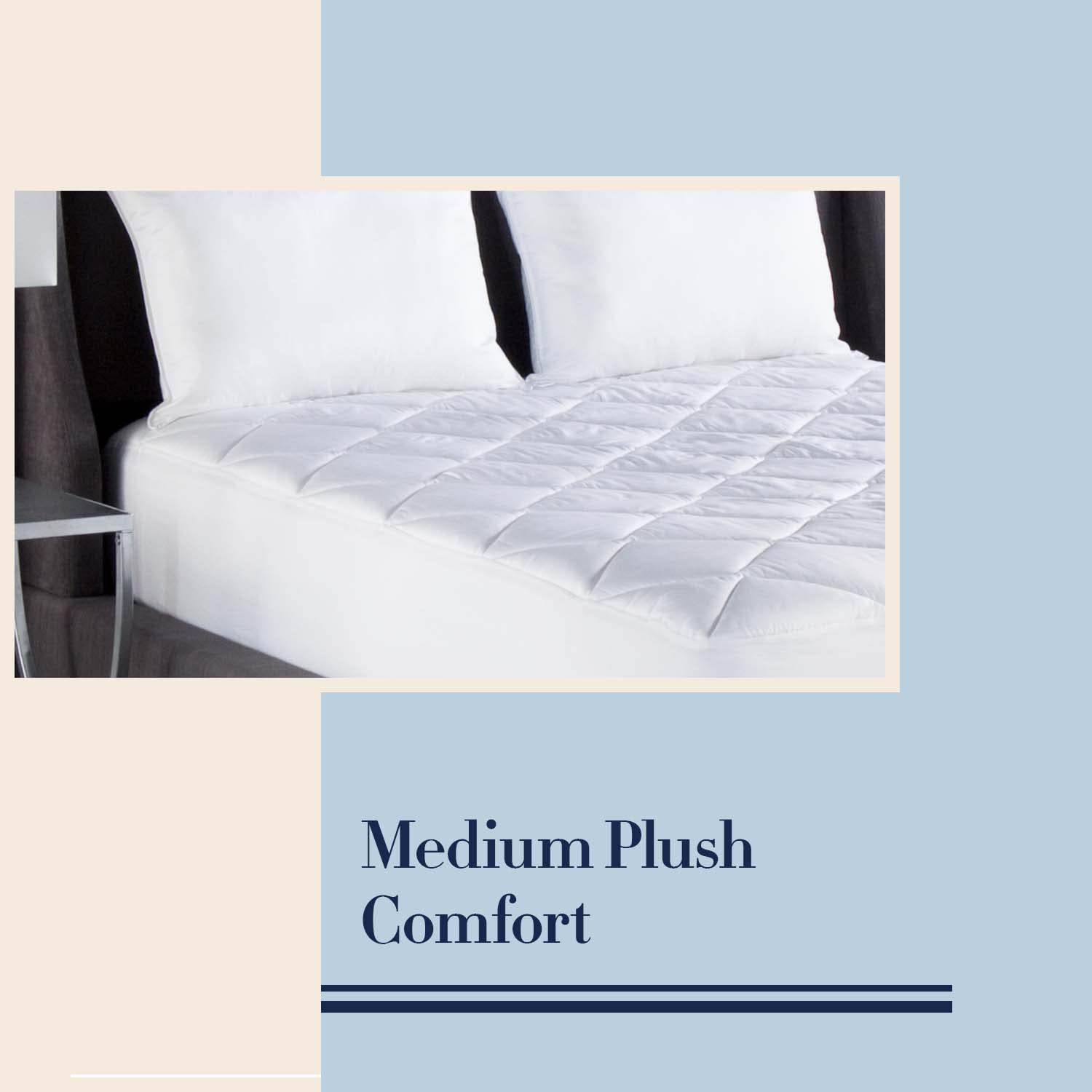 Stearns & Foster Cotton Sateen Mattress Pad – 400 Thread Count – Queen Size