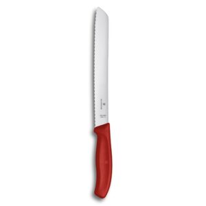 victorinox 6.8631.21b swiss classic bread knife red 8.25 inch