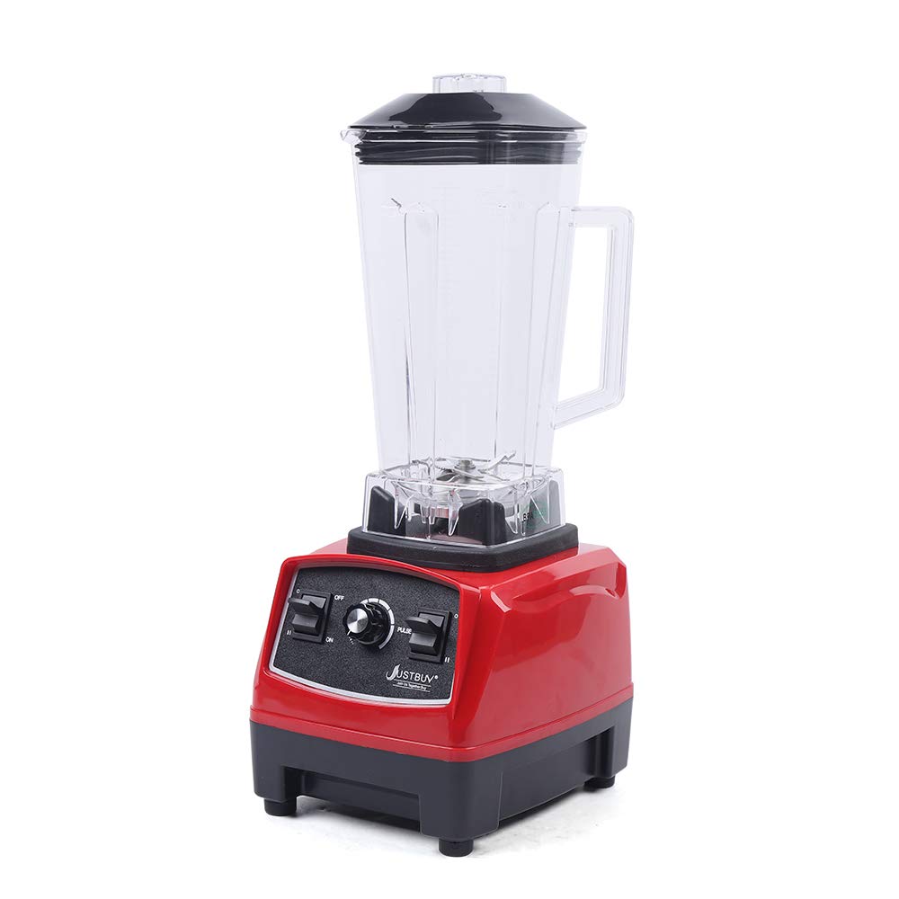 Eapmic Professional Blender, 2000ml Capacity, 2200W Power, 45000RPM Speed, Red Color, Smoothies and Shakes