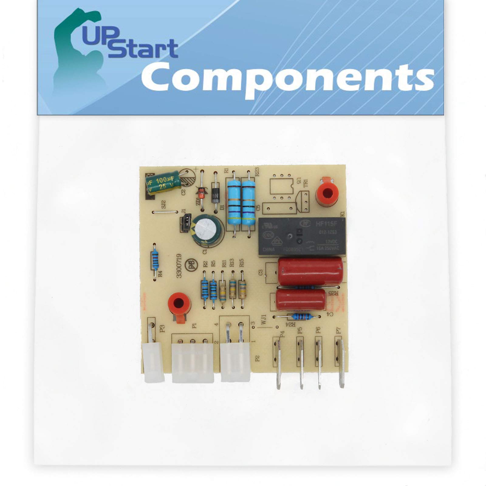 W10366605 Defrost Control Board Replacement for Whirlpool WRS325FDAM02 Refrigerator - Compatible with WPW10366605 Control Board - UpStart Components Brand