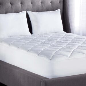 Stearns & Foster Cotton Sateen Mattress Pad – 400 Thread Count – Queen Size