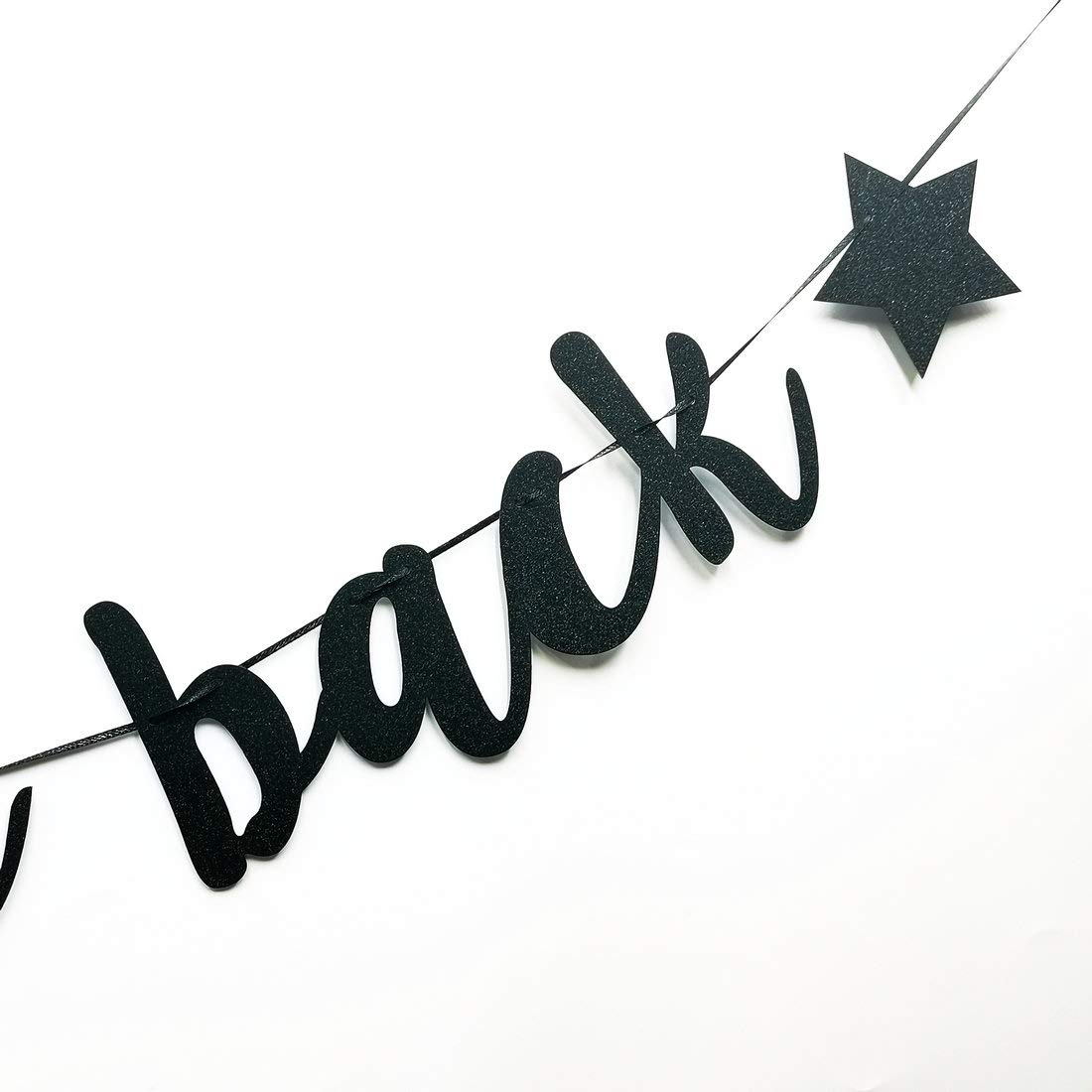 Paity Welcome Back Banner Black Welcome Back To Welcome Back Sign Welcome Back to black Welcome Back Banner