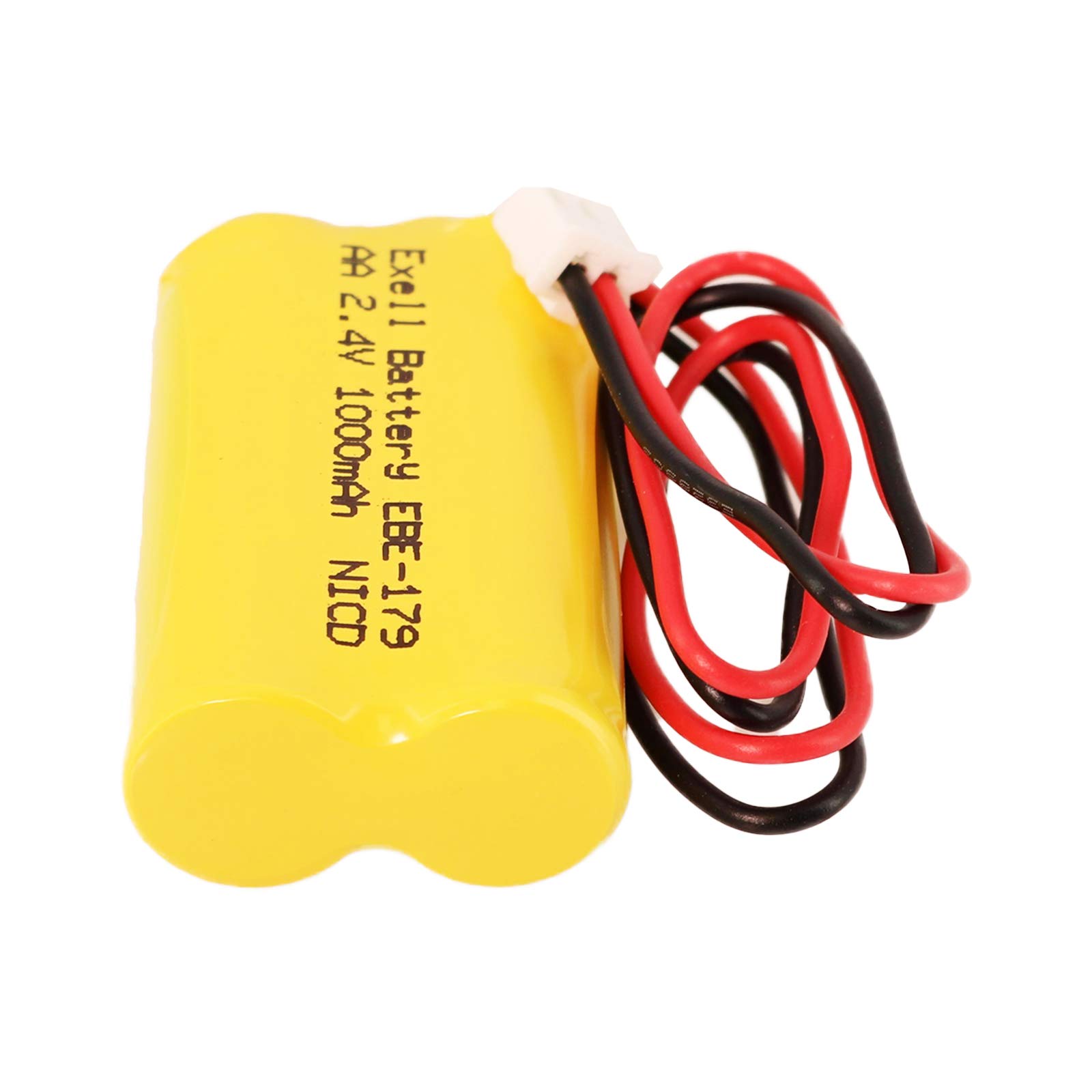 (2-Pack) Emergency/Exit Lighting Battery Fits and Replaces Custom-179 Custom179 BEL-179 BEL179 Exitronix 10010036 Exitronix 10010034 P/N6200RP 6200RP 6200 RP