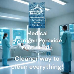 3% Hydrogen Peroxide Medical Food Grade H2o2-12 oz Bottle with 1 oz Bottle Dropper - Recommedned by The One Minute Cure Book. 11 Drops of 3% Equal to 1 Drop of 35% H2o2.