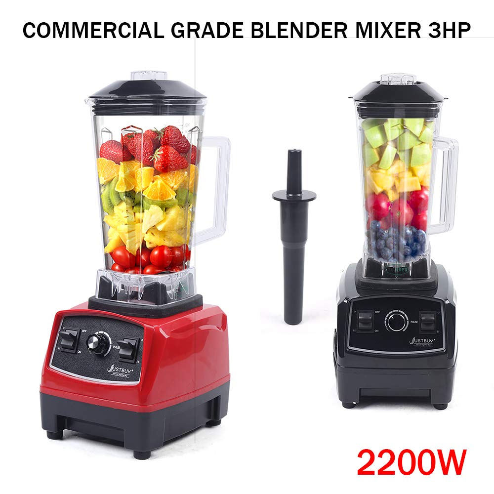 Eapmic Professional Blender, 2000ml Capacity, 2200W Power, 45000RPM Speed, Red Color, Smoothies and Shakes