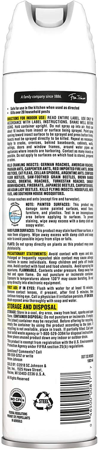 Raid Ant and Roach Killer, Aerosol Spray with Essential Oils (3)