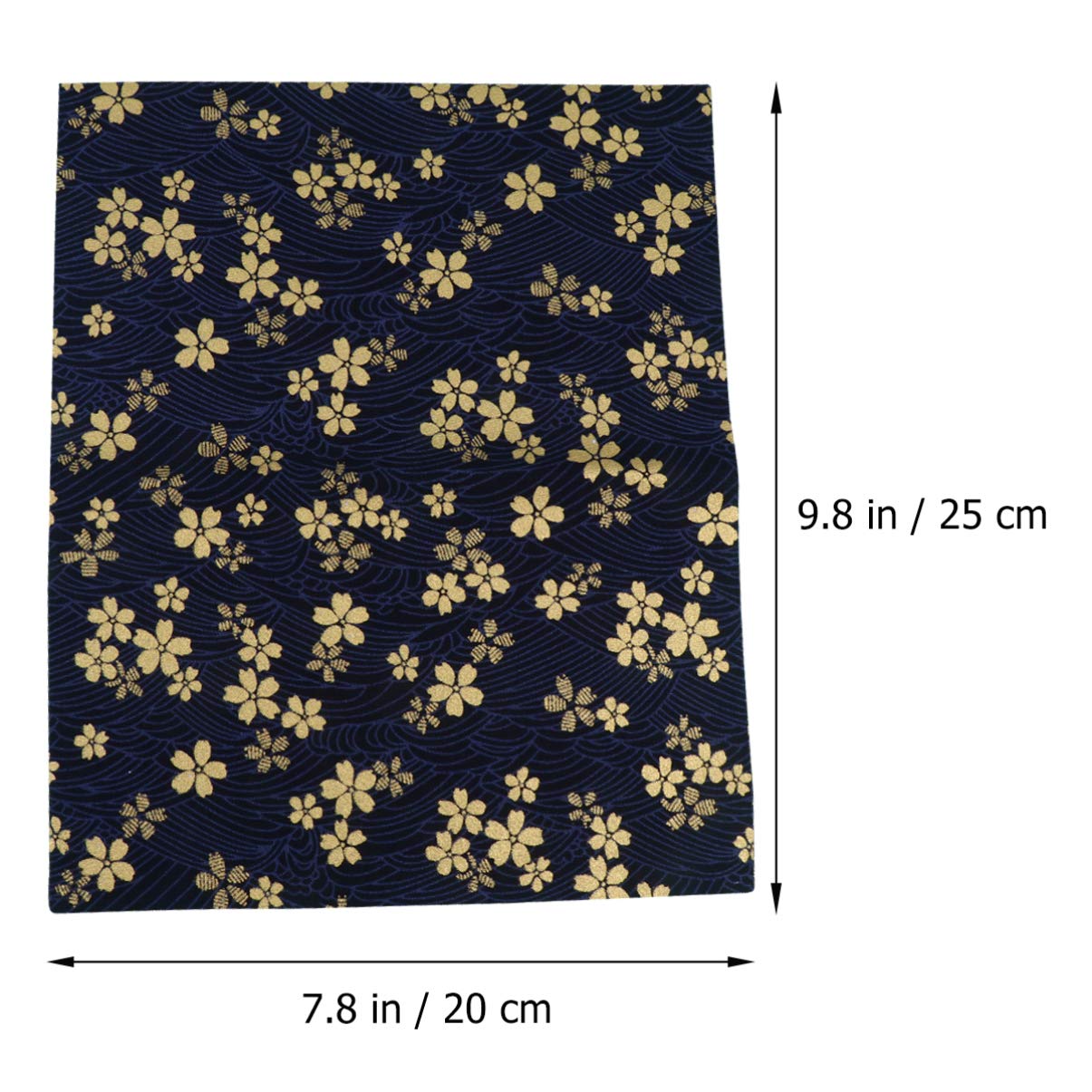 PRETYZOOM 10pcs Cotton Fabric Sheets Quilting Sewing Fabrics Japanese Style Flower Printed Fabric Patchwork for DIY Craft Sewing Scrapbooking Clothing 20x25mm