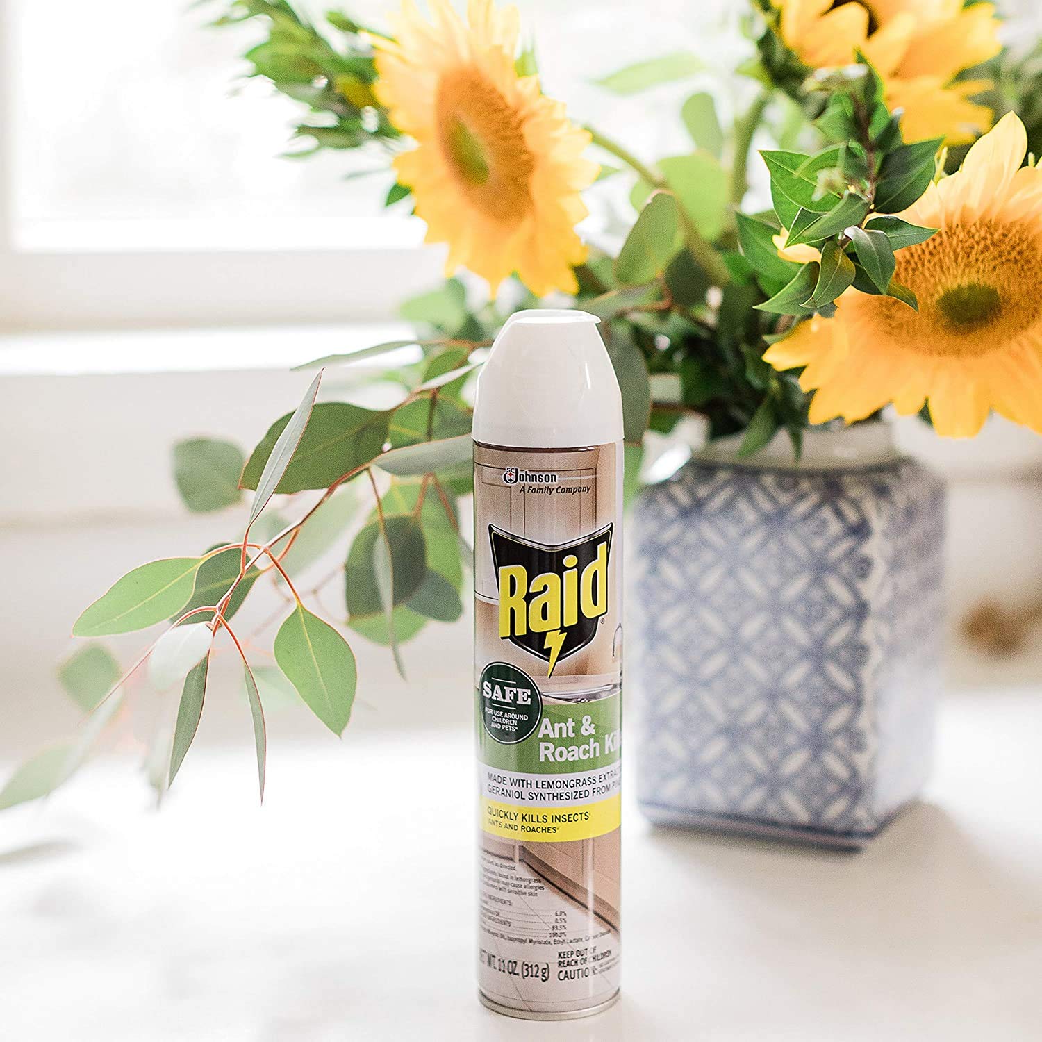 Raid Ant and Roach Killer, Aerosol Spray with Essential Oils (3)