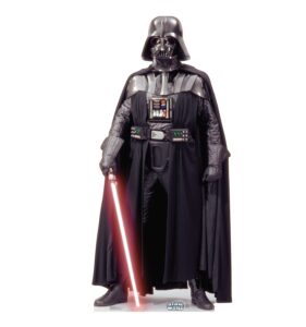 cardboard people darth vader life size cardboard cutout standup - star wars classics (iv - vi)