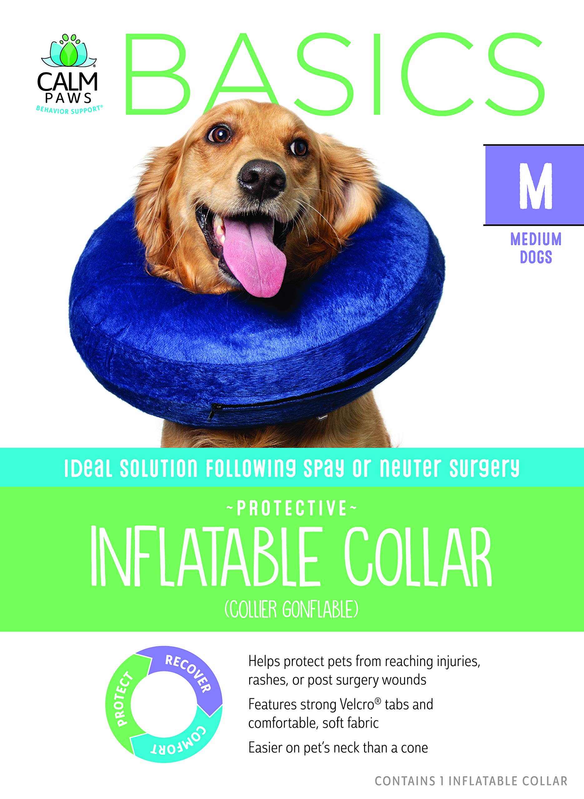 Calm Paws Basic Inflatable Collar Medium