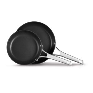 calphalon premier hard-anodized nonstick 10-inch and 12-inch fry pan combo