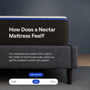 Nectar Full Mattress - 365 Night Home Trial - Gel Memory Foam Mattress - CertiPUR-US Certified Foams - Forever Warranty