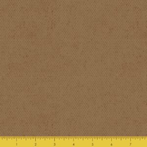 Stitch & Sparkle Holly Thomas Stein - Tool Box Board Brown 100% Cotton Fabric 44" Wide, Quilt Crafts Cut by The Yard