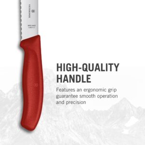 Victorinox 6.8631.21B Swiss Classic Bread Knife Red 8.25 inch