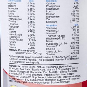 COMFORT Geriatric Supplement for Dogs, 100 Count, Contains MSM, Superoxide Dismutase, Ester-C, 19 Vitamins and Minerals & 18 Amino Acids, Made in The USA