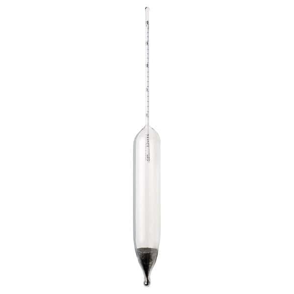 Cole-Parmer 185/206 Percent Alcohol Proof – Ethyl Alcohol Hydrometer