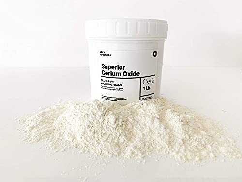 Premium Cerium Oxide, Optical Grade for Scuff, Marks and scratchs in Glass and Mirrors