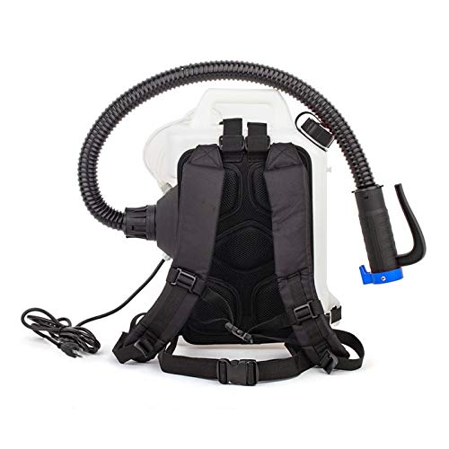 Grow1 Electric Backpack Fogger Machine ULV Atomizer Sprayer with Commercial Hose for Spraying Garden Greenhouse Indoor Outdoor Foggers, 2.5 Gallon