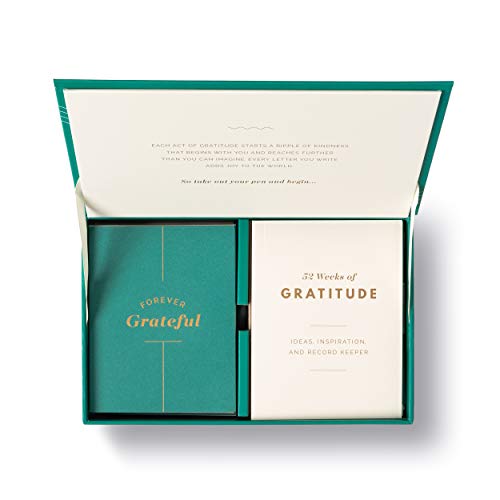 A Year of Gratitude Card Kit by Compendium - A Gratitude Note Card Kit to Inspire 52 Weeks of Giving Thanks