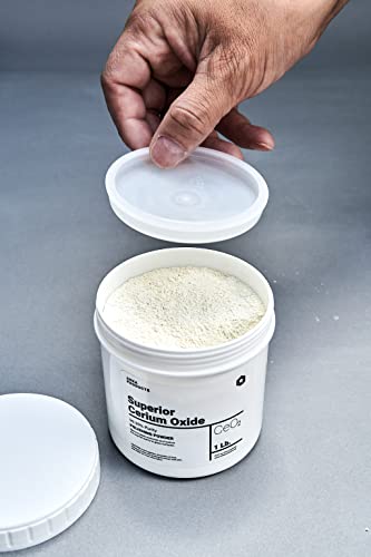 Premium Cerium Oxide, Optical Grade for Scuff, Marks and scratchs in Glass and Mirrors