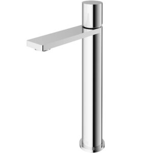 vigo gotham 12'' h single handle single-hole bathroom vessel faucet in chrome-vg03029ch