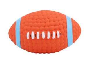 dog toys, indestructible rubber puppy squeaky chew toys durable dog teeth cleaning squeaker interactive training molar bite balls floating bouncy pets fetch ball toys for small medium large dogs